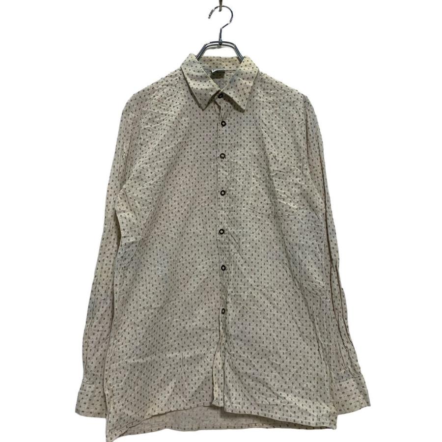 Bergwelt Irachten 長袖 柄 シャツ L〜 アイボリー ドット 総柄 ポケット 古着卸 アメリカ仕入 a601-6665 : 古着屋DEN ヤフーショッピング店 - 通販 ...