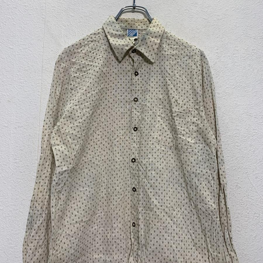 Bergwelt Irachten 長袖 柄 シャツ L〜 アイボリー ドット 総柄 ポケット 古着卸 アメリカ仕入 a601-6665 : 古着屋DEN ヤフーショッピング店 - 通販 ...