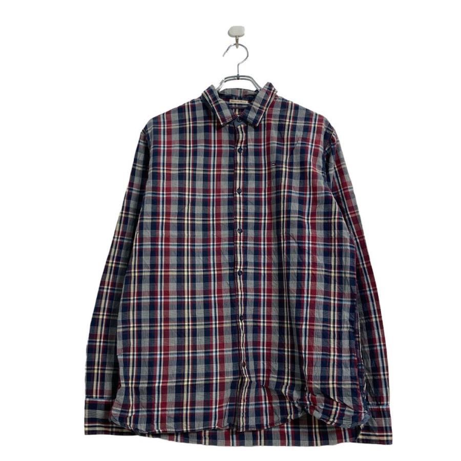 TOMMY HILFIGER 長袖 チェックシャツ L レッド ネイビー ホワイト トミーヒルフィガー 古着卸 アメリカ仕入 a601-6686 : a601-6686 : 古着屋DEN ...