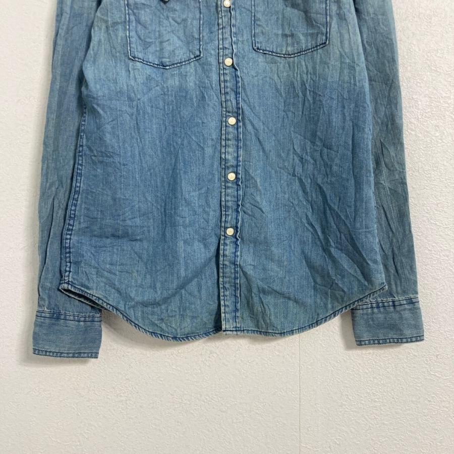 Levi's 長袖 デニムシャツ S ブルー リーバイス ウエスタン 古着卸 アメリカ仕入 a602-6326 :a602-6326:古着屋DEN ヤフーショッピング店 - 通販 ...
