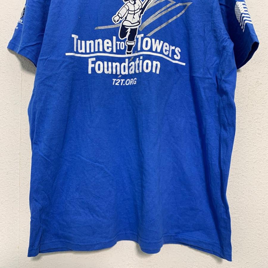 PORT&COMPANY 半袖 プリントTシャツ L ブルー シルバー USA製 袖プリント バックプリント 星条旗 古着卸 アメリカ仕入 a603-6802 : a603-6802 : 古着 ...