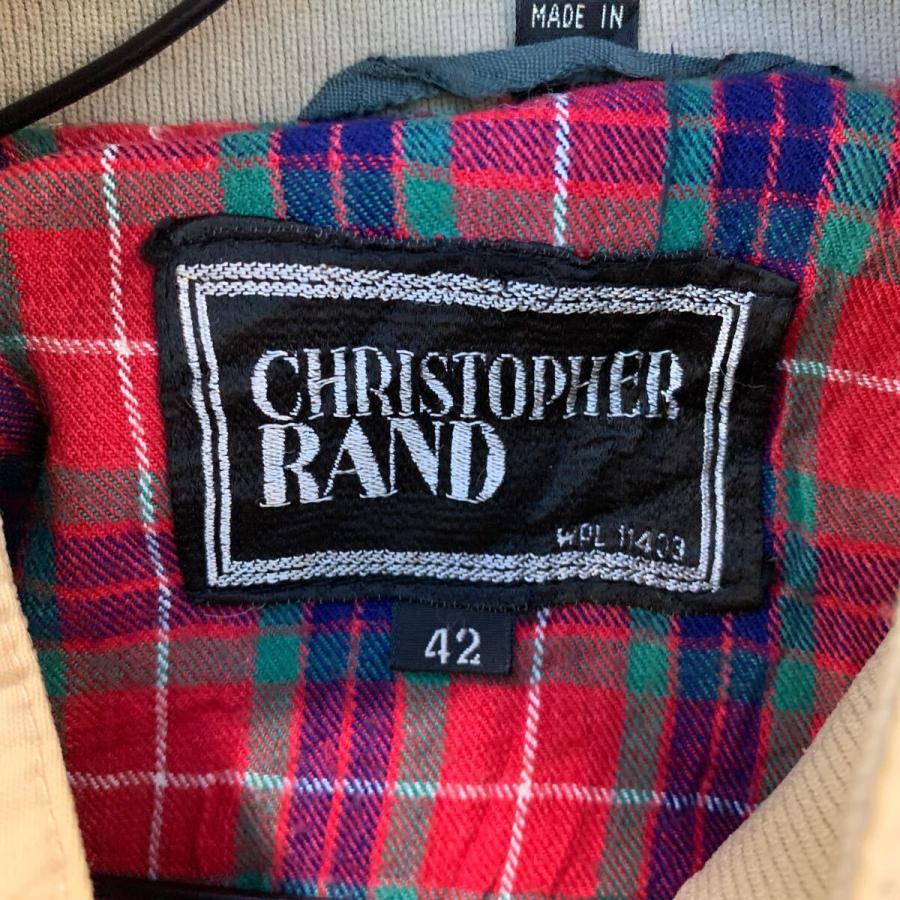 CHRISTOPHER RAND スイングトップ XL〜 ベージュ ビッグサイズ ハリントンジャケット 裏地チェック 古着卸 アメリカ仕入 a604-5844 : 古着屋DEN ヤフー ...
