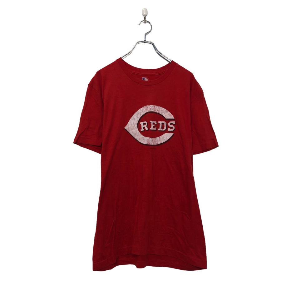MLB 半袖 ロゴ Tシャツ エムエルビー L レッド 野球 シンシナティレッズ プリント クルーネック 古着卸 アメリカ仕入 a604-6325 : 古着屋DEN ヤフーショッピング店 ...