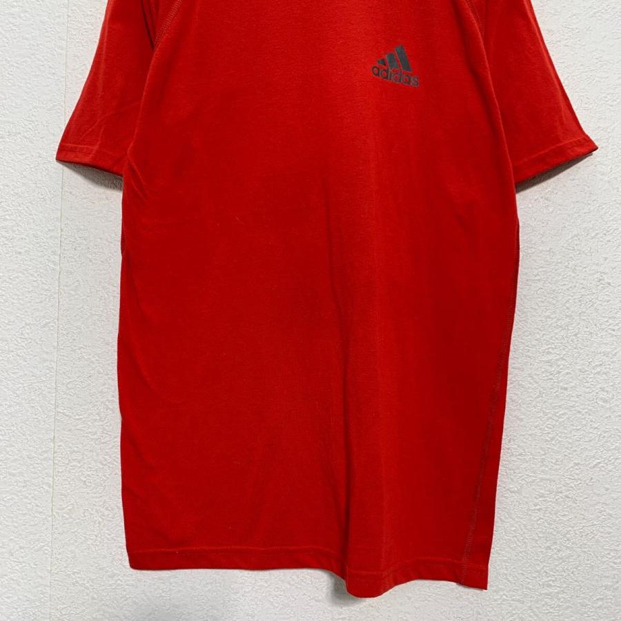 adidas 半袖 ロゴTシャツ S レッド アディダス クルーネック クライマライト ワンポイントロゴ 古着卸 アメリカ仕入 a604-6594 : a604-6594 : 古着屋DEN ...