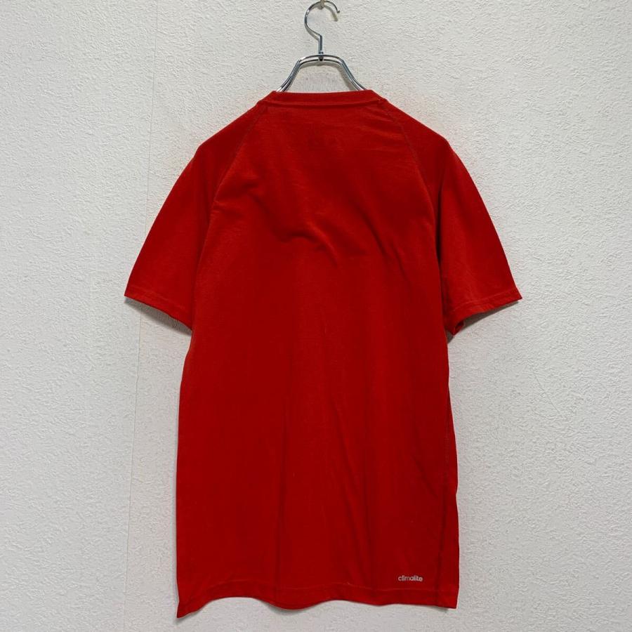 adidas 半袖 ロゴTシャツ S レッド アディダス クルーネック クライマライト ワンポイントロゴ 古着卸 アメリカ仕入 a604-6594 : a604-6594 : 古着屋DEN ...