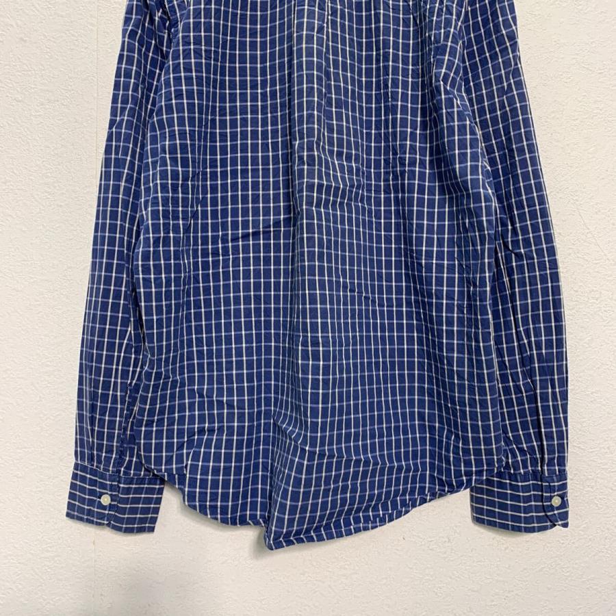 Levi's 長袖 チェックシャツ L ブルー ホワイト リーバイス ボタンダウン 胸ポケット 古着卸 アメリカ仕入 a604-7076 : 古着屋DEN ヤフーショッピング店 - 通販 ...
