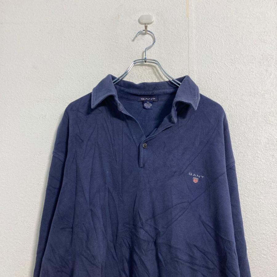 GANT ロゴ スウェット トレーナー 2XL ネイビー ガント ビッグサイズ ハーフボタン 襟付き 古着卸 アメリカ仕入 a604-7259 : a604-7259 : 古着屋DEN ヤフー ...