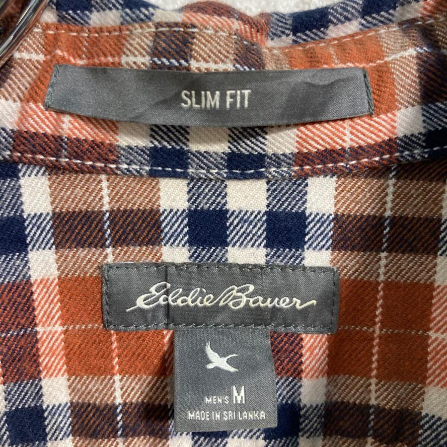 Eddie Bauer 長袖 チェック ネルシャツ M オレンジ ネイビー ホワイト エディバウアー ボタンダウン 古着卸 アメリカ仕入 a604-7329 : 古着屋DEN ヤフー ...