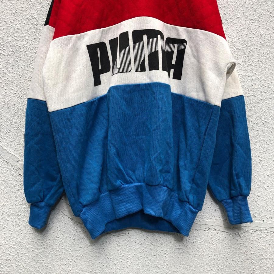 80s〜 PUMA プリントスウェット L位 プーマ トレーナー イタリア製 古着卸 アメリカ仕入 a604-7430 : 古着屋DEN ヤフーショッピング店 - 通販 - Yahoo!ショッピング