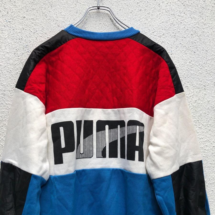 80s〜 PUMA プリントスウェット L位 プーマ トレーナー イタリア製 古着卸 アメリカ仕入 a604-7430 : 古着屋DEN ヤフーショッピング店 - 通販 - Yahoo!ショッピング