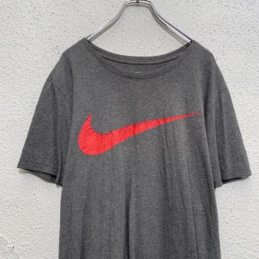 NIKE 半袖 ロゴTシャツ L グレー ナイキ クルーネック スウォッシュ 古着卸 アメリカ仕入 a605-5347 : 古着屋DEN ヤフーショッピング店 - 通販 - Yahoo!ショッピング