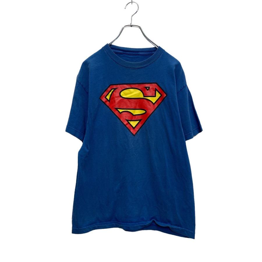 半袖 プリントTシャツ L〜 ブルー クルーネック スーパーマン 古着卸 アメリカ仕入 a605-6938 : 古着屋DEN ヤフーショッピング店 - 通販 - Yahoo!ショッピング