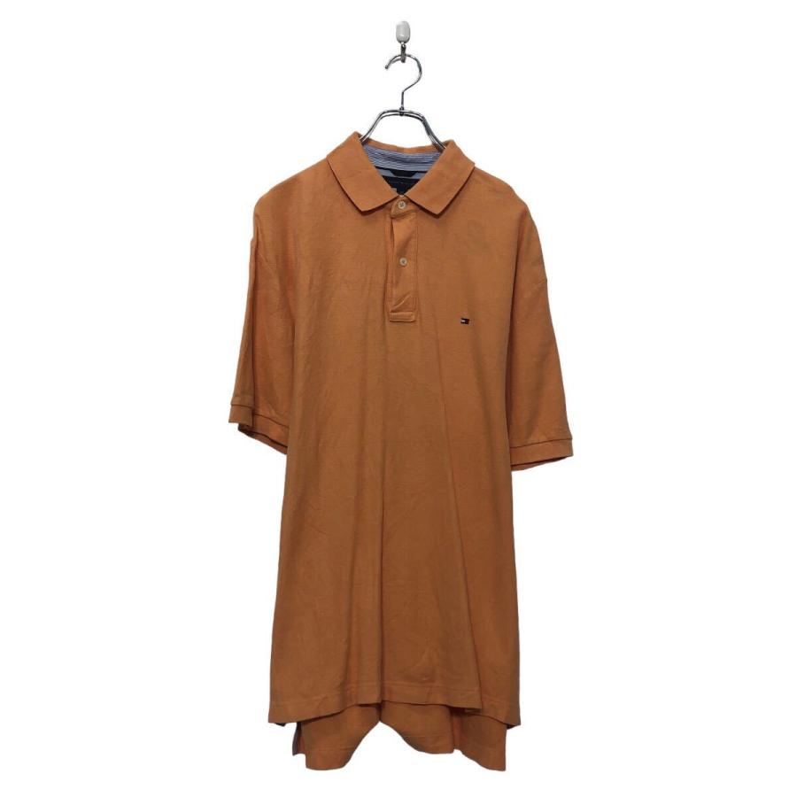 TOMMY HILFIGER 半袖 無地 ポロシャツ トミーヒルフィガー L オレンジ ワンポイントロゴ 古着卸 アメリカ仕入 a605-7083 : 古着屋DEN ヤフーショッピング店 ...