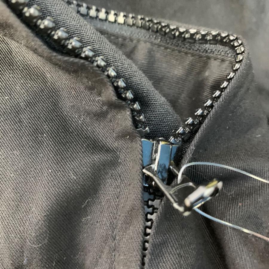 ミリタリージャケットS ブラック ジップアップ ワッペン 古着卸 アメリカ仕入 a605-7693 : 古着屋DEN ヤフーショッピング店 - 通販 - Yahoo!ショッピング