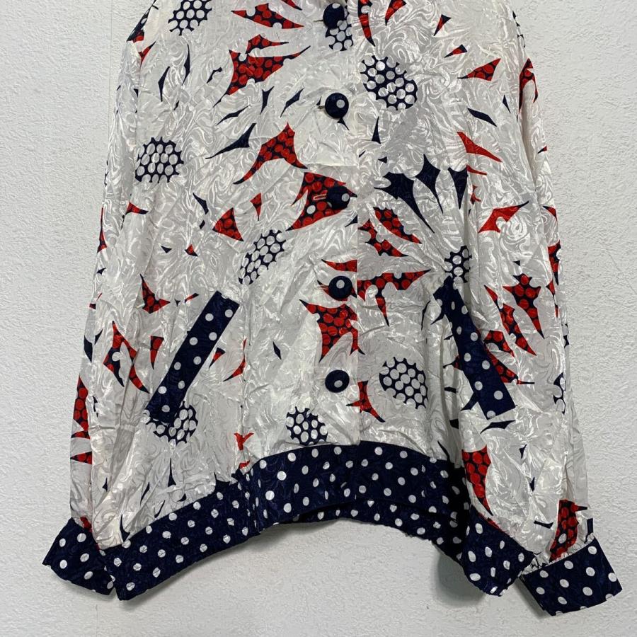 HOWARD WOLF ジャケット XL レディース ホワイト ネイビー レッド USA製 ドット柄 総柄 レトロポップ 古着卸 アメリカ仕入 a605-7844 : 古着屋DEN ヤフー ...