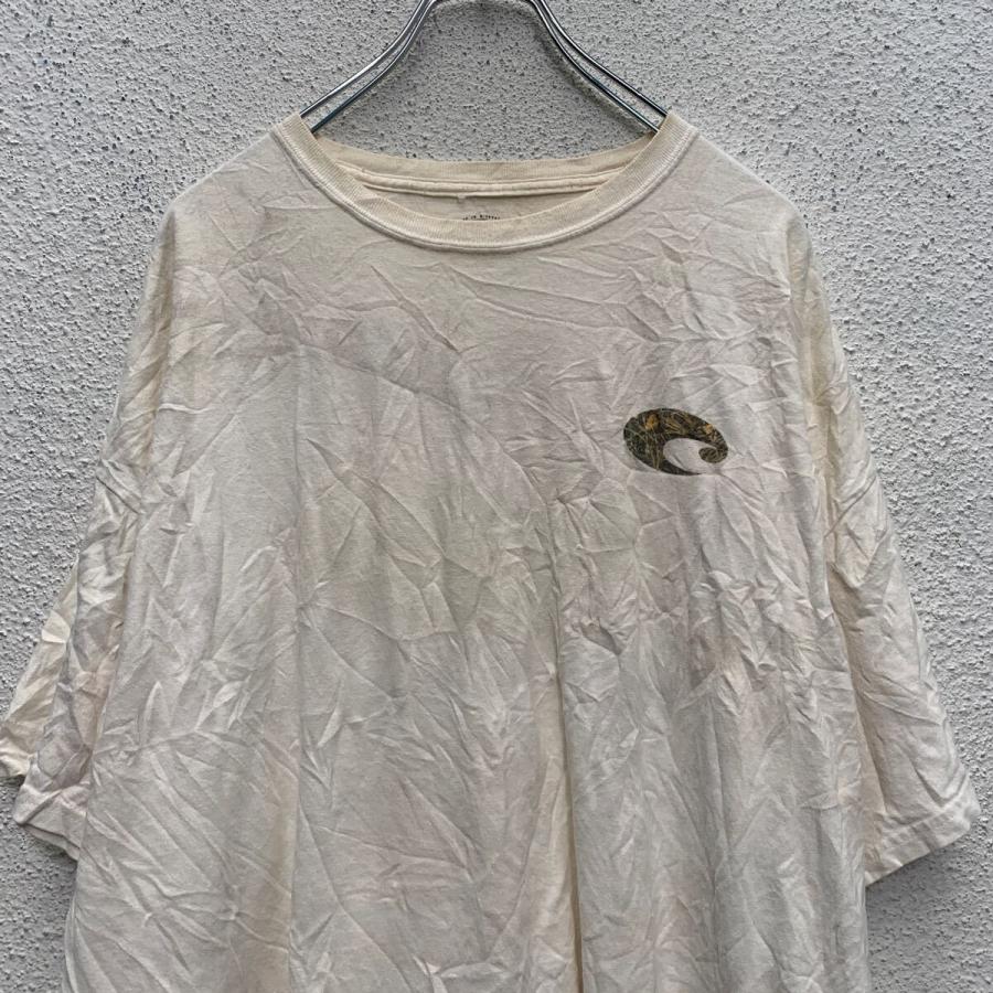 半袖 プリントTシャツ 2XL アイボリー ビッグサイズ クルーネック バックプリント 古着卸 アメリカ仕入 a605-7886 : 古着屋DEN ヤフーショッピング店 - 通販 ...