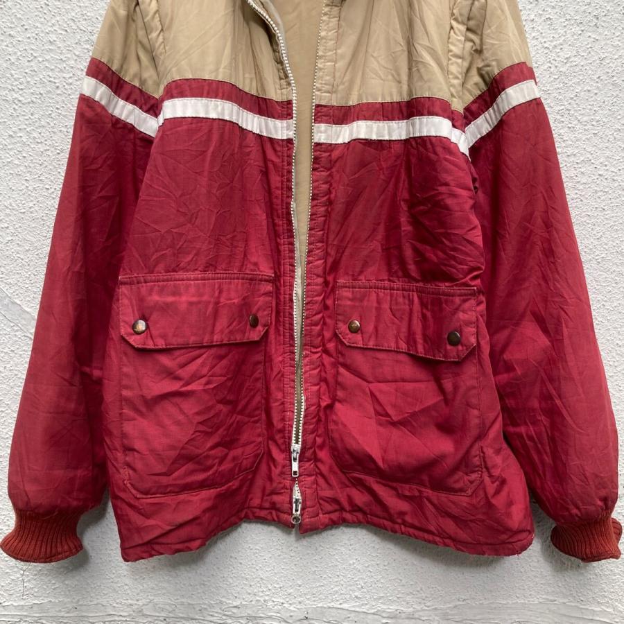 Catalina 中綿 ジップアップ ジャケット L〜 ベージュ レッド 切替 古着卸 アメリカ仕入 a606-6938 : 古着屋DEN ヤフーショッピング店 - 通販 - Yahoo!ショッピング