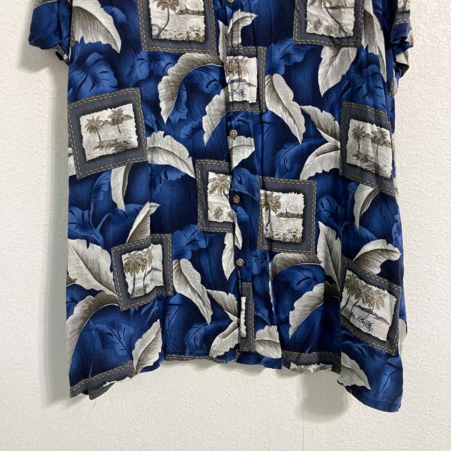 FOUNDRY 半袖 アロハシャツ 4XL ネイビー ビッグサイズ トロピカル レーヨン 古着卸 アメリカ仕入 a608-5469 : 古着屋DEN ヤフーショッピング店 - 通販 ...