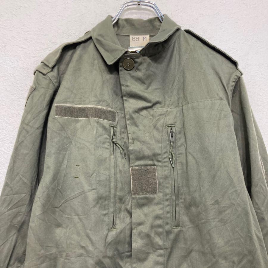 military ミリタリー ジャケット M モスグリーン French フレンチ