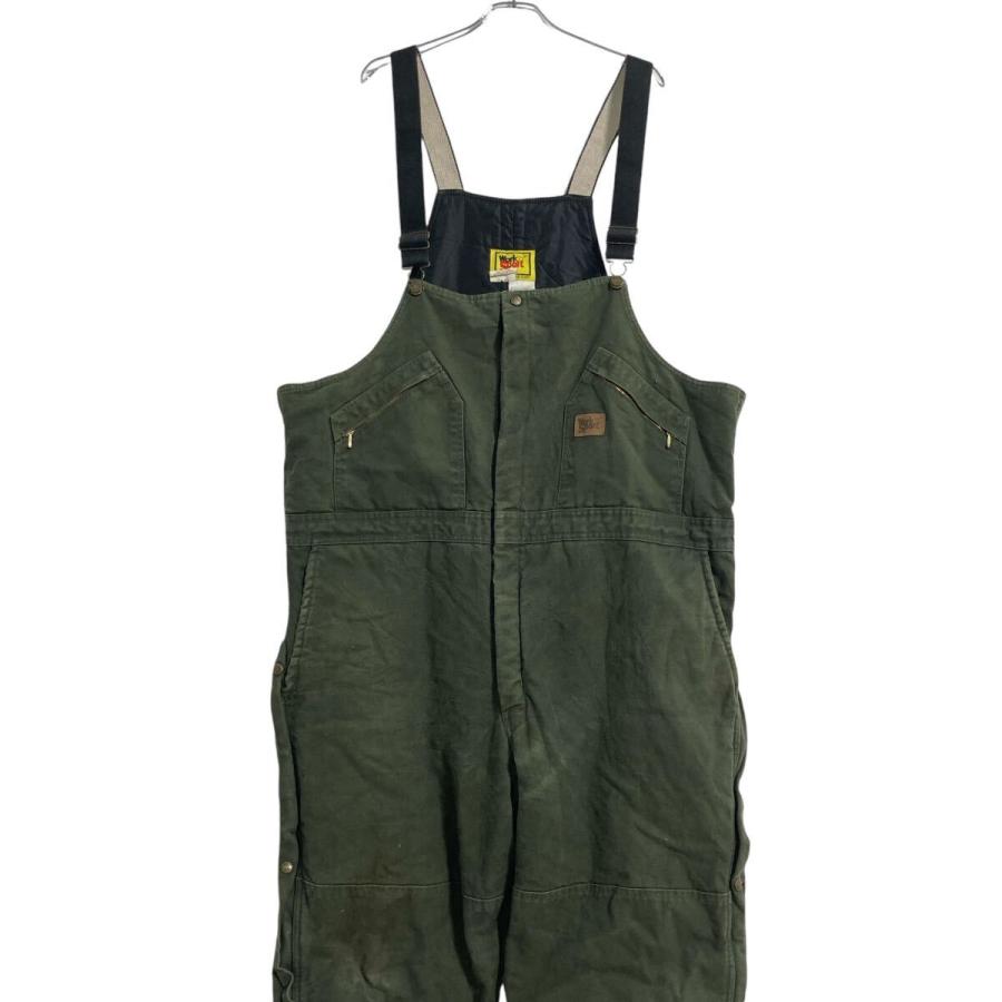 Work Sport ダック 中綿 オーバーオール W53 2XL カーキ ワークウェア 作業服 サロペット 古着卸 アメリカ仕入 a609-6802 : 古着屋DEN ヤフーショッピング店 ...