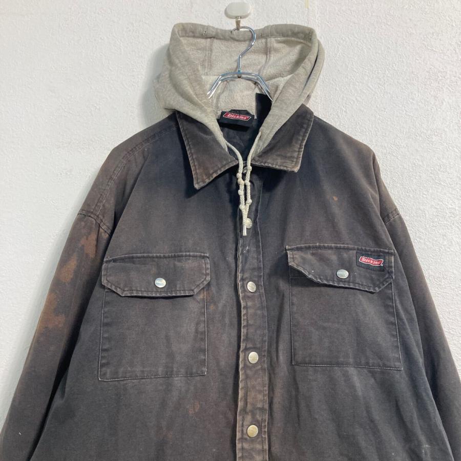 Dickies アクティブジャケット L ブラック グレー ディッキーズ レイヤードパーカー 古着卸 アメリカ仕入 a610-5613 : a610-5613 : 古着屋DEN ヤフー ...