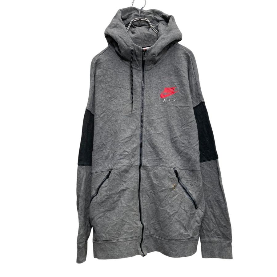 NIKE ロゴスウェット パーカー ナイキ L グレー フルジップ フードプリント 古着卸 アメリカ仕入 a610-7747 : 古着屋DEN ヤフーショッピング店 - 通販 - Yahoo ...