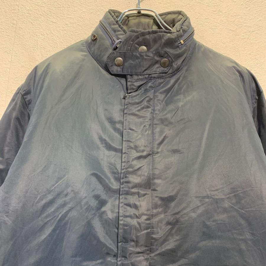 ナイロン中綿ジャケット L ネイビー ジップアップ ポケット付き 厚手 アウター 古着卸 アメリカ仕入 a611-5378 : a611-5378 : 古着屋DEN ヤフーショッピング店 ...