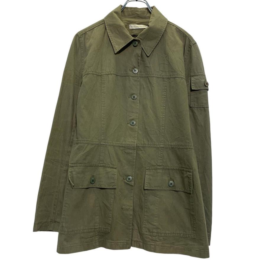 cachecache ミリタリー風ジャケット L 程 オリーブ カシュカシュ ボタン ポケット付き 薄手 アウター 古着卸 アメリカ仕入 a611-5496 : 古着屋DEN ヤフー ...