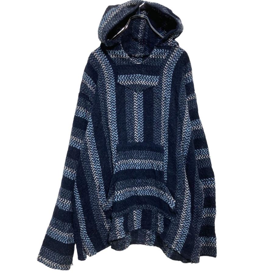 BAJA JOE メキシカンパーカー L ネイビー メキシコ製 ヒッピー 民族 古着卸 アメリカ仕入 a611-5863 : 古着屋DEN ヤフーショッピング店 - 通販 - Yahoo!ショッピング