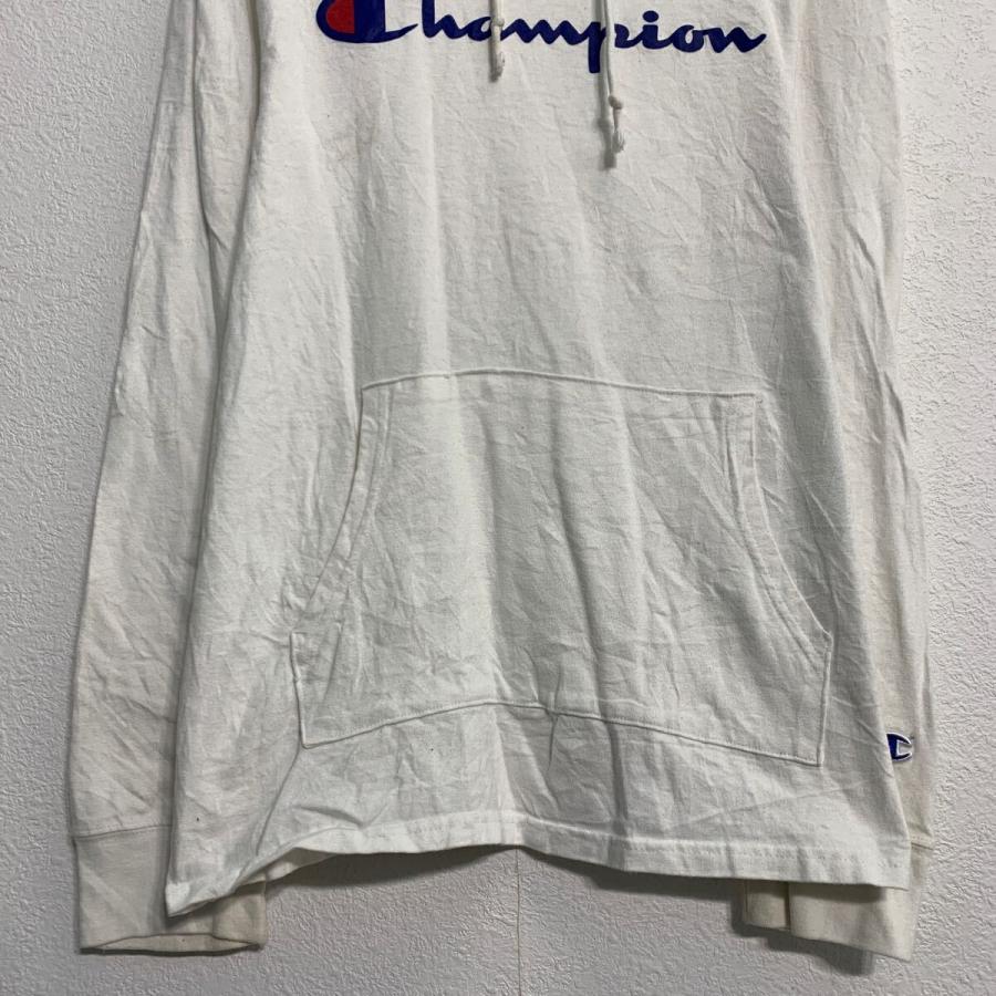 Champion ロゴスウェット パーカー M ホワイト チャンピオン プルオーバー 薄手 古着卸 アメリカ仕入 a611-7582 : 古着屋DEN ヤフーショッピング店 - 通販 ...