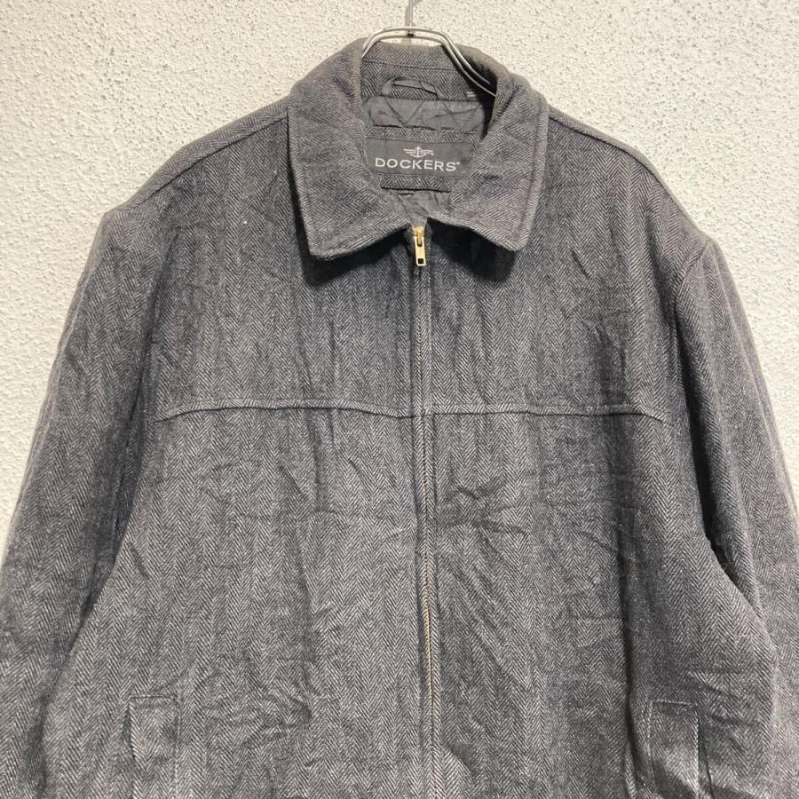 DOCKERS コットンジャケット ドッカーズ XL ブラック ビッグサイズ ブルゾン フルジップ 古着卸 アメリカ仕入 a611-7883 : a611-7883 : 古着屋DEN ヤフー ...