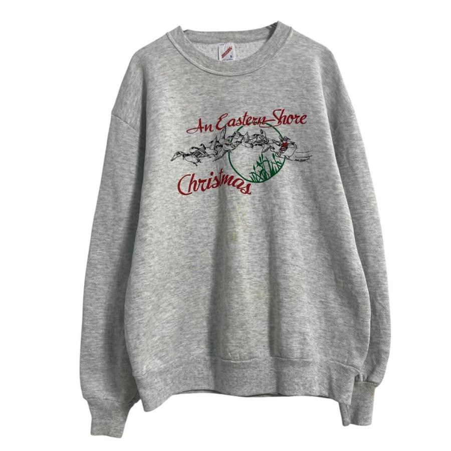 JERZEES プリントスウェット トレーナー L グレー ジャージーズ アメリカ製 サンタクロース 古着卸 アメリカ仕入 a611-8172 : a611-8172 : 古着屋DEN ヤフー ...