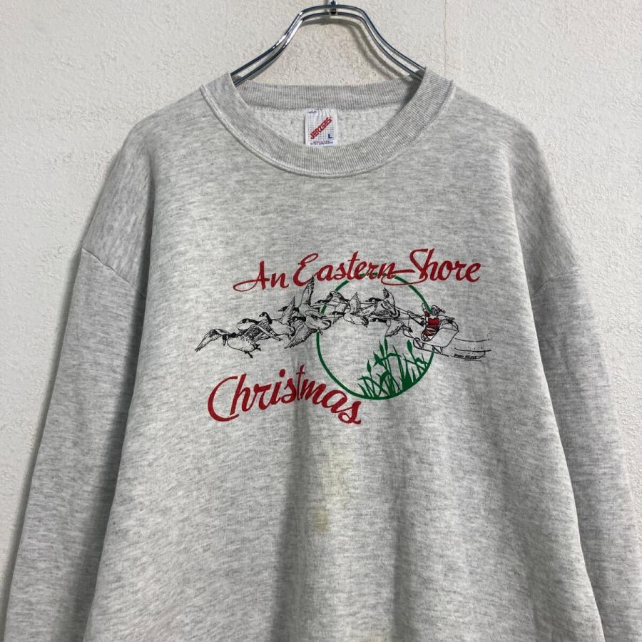 JERZEES プリントスウェット トレーナー L グレー ジャージーズ アメリカ製 サンタクロース 古着卸 アメリカ仕入 a611-8172 : a611-8172 : 古着屋DEN ヤフー ...