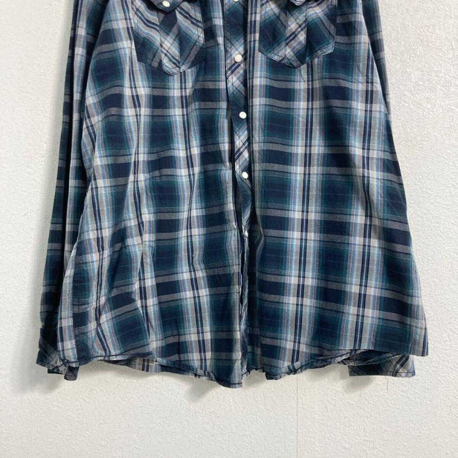 WINDRIVER 長袖 チェックシャツ XL ネイビー グリーン ホワイト ウエスタン ビッグサイズ 古着卸 アメリカ仕入 a612-5523 : 古着屋DEN ヤフーショッピング店 ...