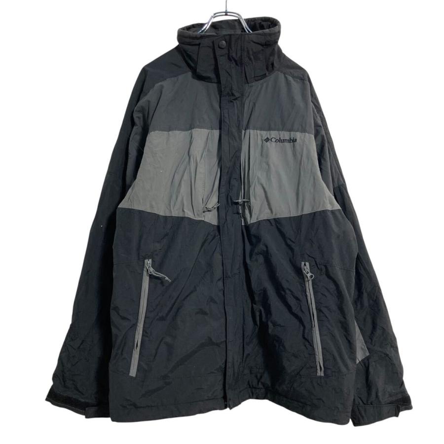 Columbia マウンテンジャケット L ブラック グレー コロンビア アウトドア 古着卸 アメリカ仕入 a612-7319 : a612-7319 : 古着屋DEN ヤフーショッピング店 ...