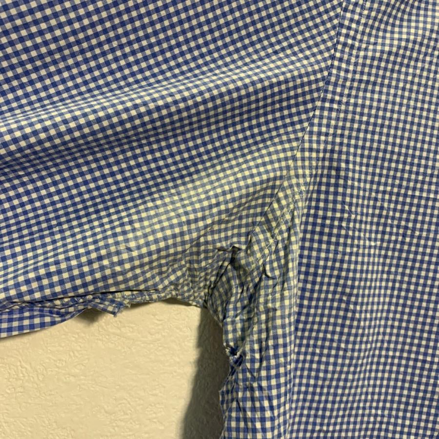 Ralph Lauren 長袖 チェックシャツ M ブルー ホワイト ラルフローレン ボタンダウン ギンガムチェック 古着卸 アメリカ仕入 a701-5027 : 古着屋DEN ヤフー ...