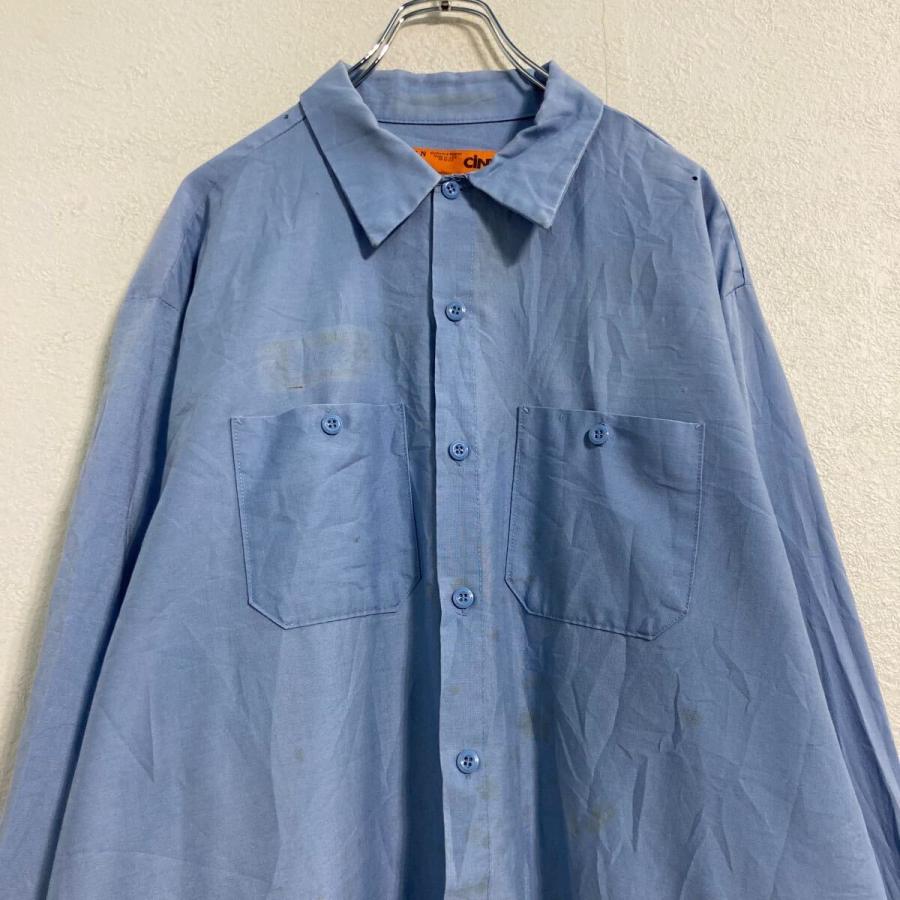 CINTAS 長袖 無地シャツ 2XL ブルー ビッグサイズ 2ポケット 古着卸 アメリカ仕入 a701-5787 : 古着屋DEN ヤフーショッピング店 - 通販 - Yahoo!ショッピング