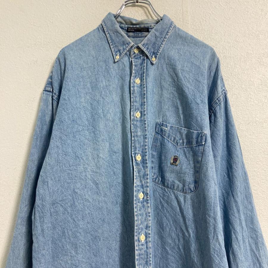Siegfried 長袖 デニムシャツ L ブルー ボタンダウン 古着卸 アメリカ仕入 a701-7377 : 古着屋DEN ヤフーショッピング店 - 通販 - Yahoo!ショッピング