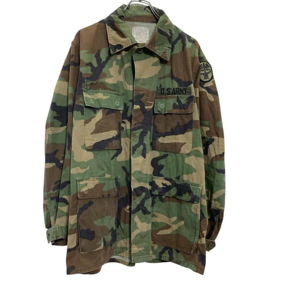 U.S.ARMY BDUジャケット L ウッドランドカモ ミリタリージャケット 古着卸 アメリカ仕入 a702-5233 : 古着屋DEN ヤフーショッピング店 - 通販 - Yahoo!ショッピング