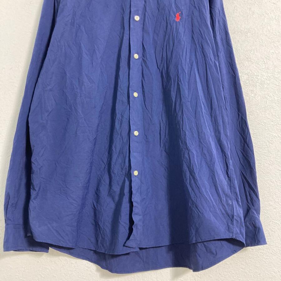 RALPH LAUREN 長袖 無地シャツ XL ネイビー ラルフローレン ボタンダウン クラシックフィット ビッグサイズ 古着卸 アメリカ仕入 a702-5652 : 古着屋DEN ヤフー ...