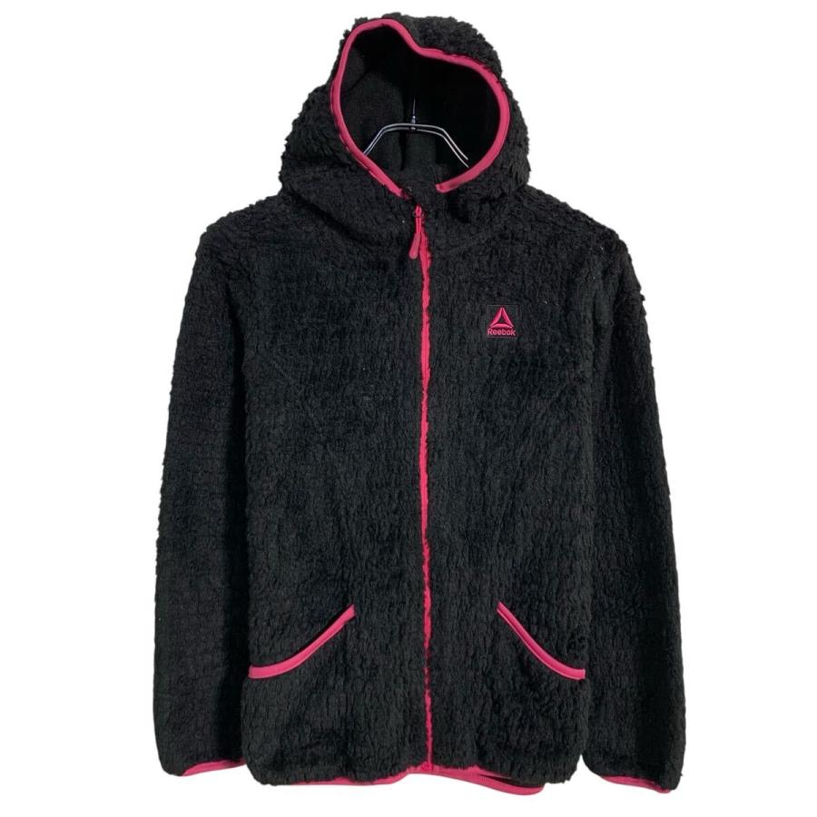 Reebok フリースジャケット L キッズ 140〜 ブラック ピンク リーボック ジップアップ ボア アウトドア 古着卸 アメリカ仕入 a702-6007 : 古着屋DEN ヤフー ...