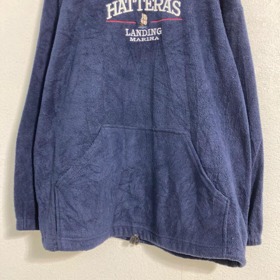 ロゴ フリース パーカー XL〜 ネイビー プルオーバー ヨット 古着卸 アメリカ仕入 a702-6531 : 古着屋DEN ヤフーショッピング店 - 通販 - Yahoo!ショッピング