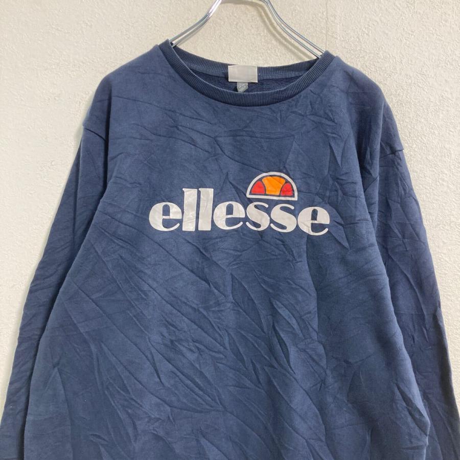 ellesse ロゴスウェット トレーナー M ネイビー エレッセ ロゴプリント 古着卸 アメリカ仕入 a702-6876 : 古着屋DEN ヤフーショッピング店 - 通販 - Yahoo ...