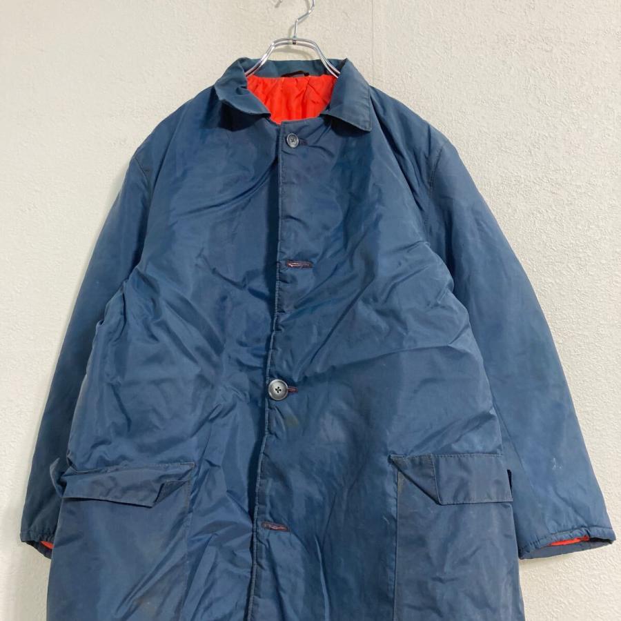 ロング ナイロン ステンカラーコート L〜 ネイビー 中綿 古着卸 アメリカ仕入 a702-6903 : 古着屋DEN ヤフーショッピング店 - 通販 - Yahoo!ショッピング