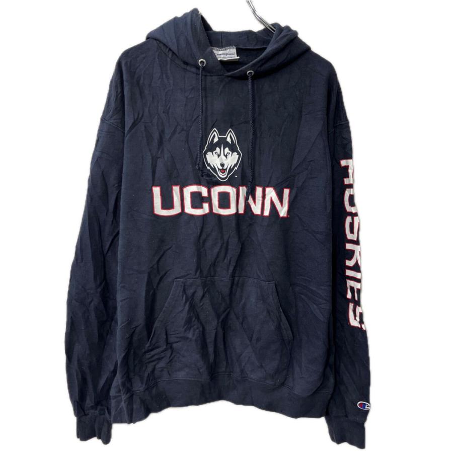 Champion プリントウェット パーカー L ネイビー チャンピオン フーディー プルオーバー トップス 秋物 a801-5031 ...