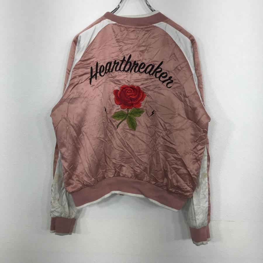 ADAM LEVINE スカジャン レディース L ピンク ジャケット ブルゾン ジップアップ バックプリント 古着卸 アメリカ仕入 t2111-4936 : 古着屋DEN ヤフーショッピング ...