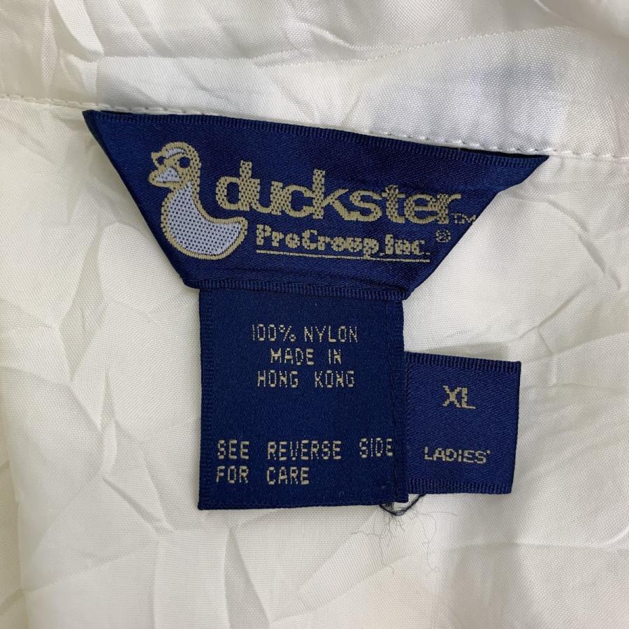 duckster ジップアップ ナイロンジャケット XLサイズ レディース ホワイト 古着卸 アメリカ仕入 t2201-3346 : 古着屋 ...