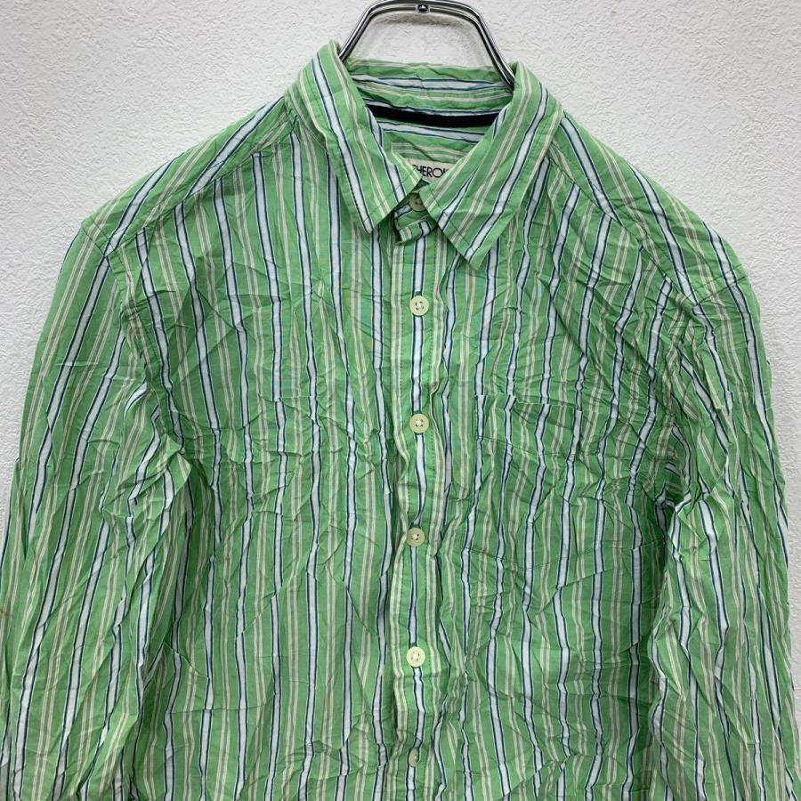 CHEROKEE 長袖ストライプシャツ Lサイズ ライトグリーン 古着卸 アメリカ仕入 t2202-4427 : t2202-4427 : 古着屋DEN ヤフーショッピング店 - 通販 ...