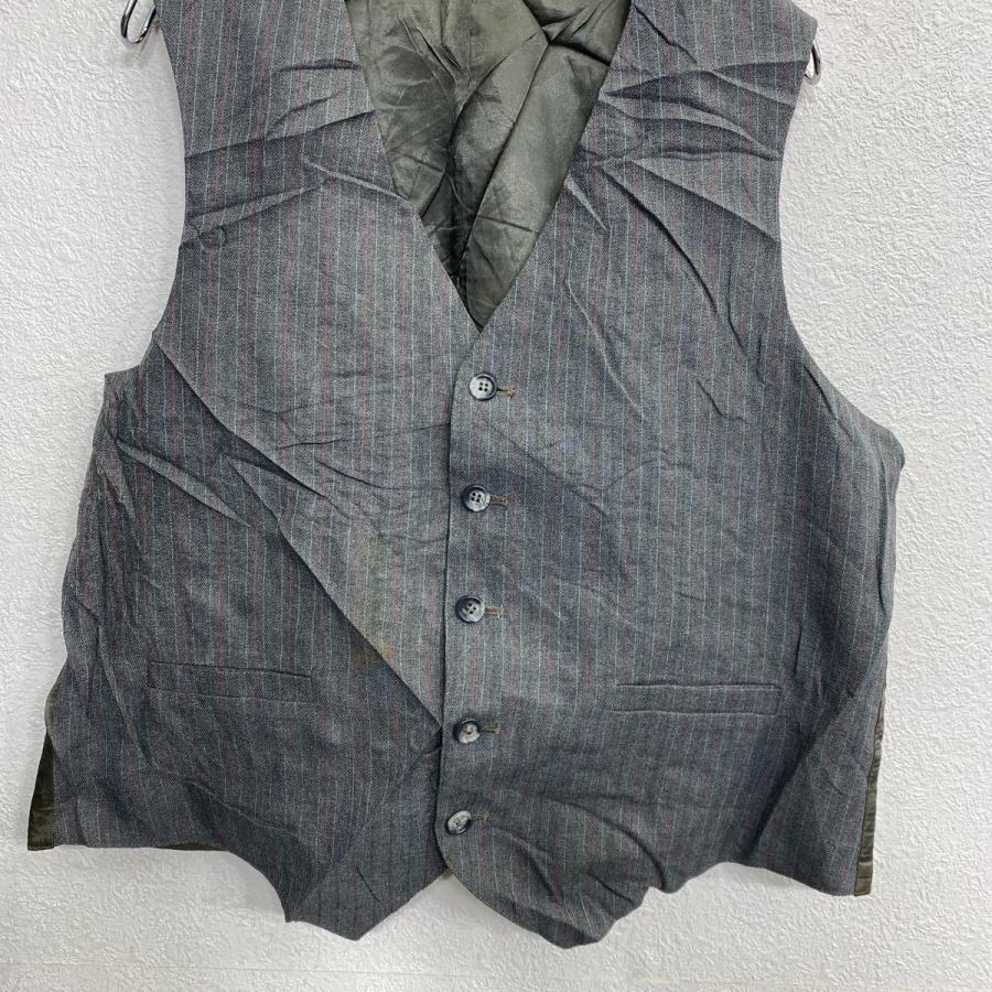 ジレベスト Mサイズくらい グレー ストライプ 古着卸 アメリカ仕入 t2203-3544 : 古着屋DEN ヤフーショッピング店 - 通販 - Yahoo!ショッピング