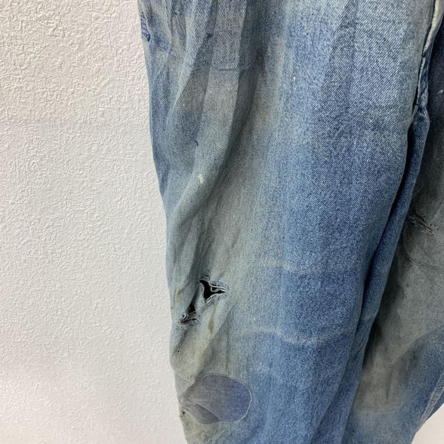 KEY デニムオーバーオール W40 キー ジッパーフライ ブルー 古着卸 アメリカ仕入 t2206-4513 : 古着屋DEN ヤフーショッピング店 - 通販 - Yahoo!ショッピング